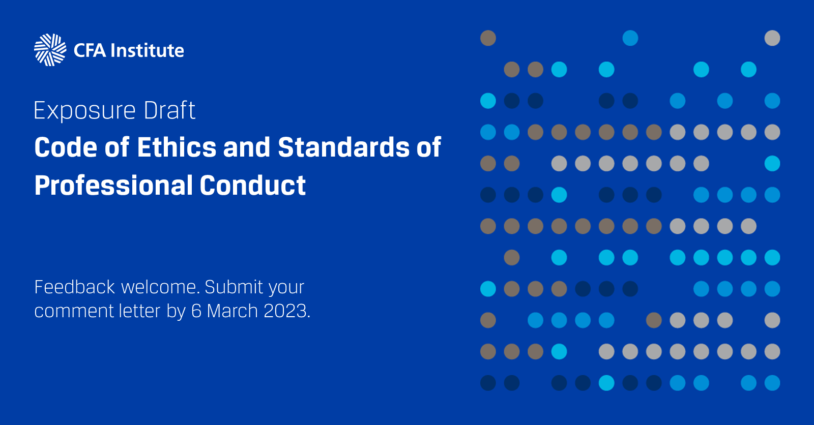 Exposure Draft for the Code of Ethics and Standards of Professional ...